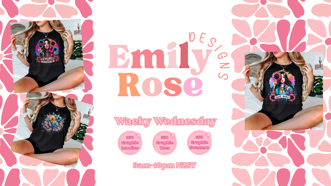 Size Chart – Emily Rose Designs